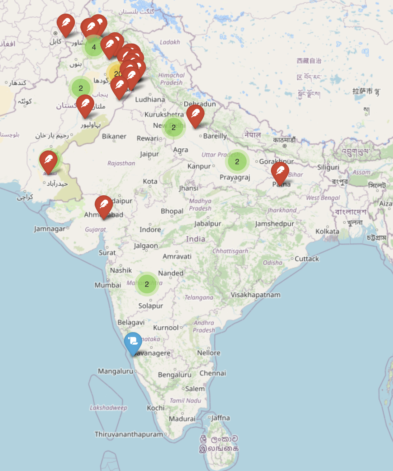 Mapping Persian Literacy in Early Modern South Asia
